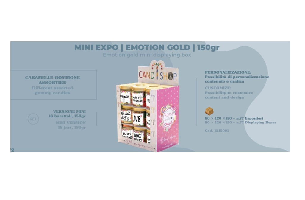 MINI EXPO EMOTION GOLD 150gr - Michael House